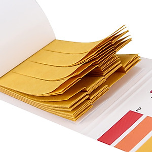 MUKCHAP 6 Pack 480 Strips pH Test Strips, pH 1-14 Paper Test Strips, Litmus Paper pH Test Strips Universal pH Balance Test Strips for Urine, Saliva, Drinking Water, Soil, Diet pH Monitoring