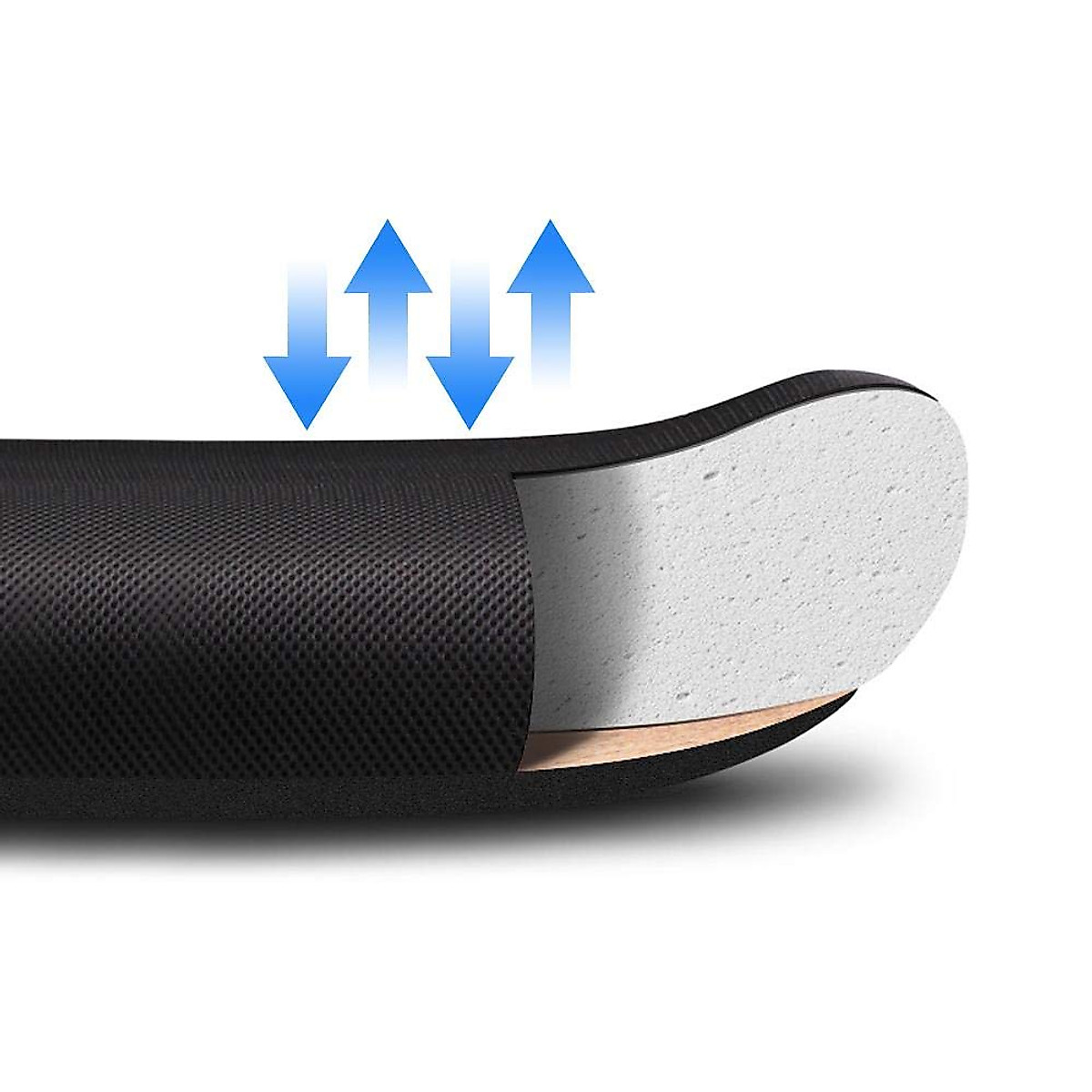 Yaheetech Office Chair Ergonomic Desk Chair Mid-Back Big Cheap Computer Chair Mesh Swivel Chair with Lumbar Support