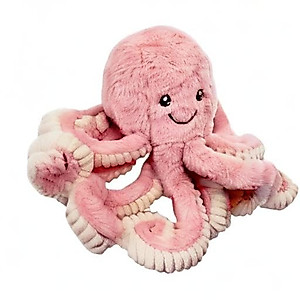 My Super Star Octopus Stuffed Animals Plush Toys for Kids Girls Boys Friends Family Birthday Xmas Gift Present Sea Critters (Pink, Medium (15.7''))