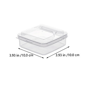 Ciieeo Cheese Storage for Fridge Utensil Holder 2pcs s Saver Airtight Butter Boxes Food Serving Dishes with Lids Meal Prep Container for Kitchen Refrigerators Cream Cheese