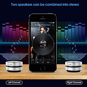 Inossa Conduction Speaker, Turn Any Surface into a Speaker, Anything Multifunctional Portable Bluetooth Wireless Mini Speaker Music Player