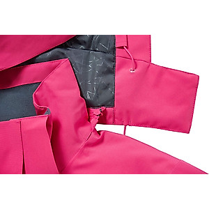 fit space Women's Winter Ski Coat Jacket Hooded Mountain Snowboarding Sports(Rose Pink,M)