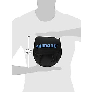 Shimano Neoprene Reel Cover; Large; Black