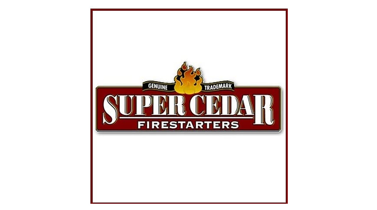 SUPER CEDAR FIRESTARTERS: 100 Eco-Friendly Units