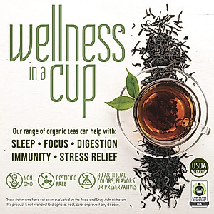 Davidson's Organics, Moringa Chamomile Lavender, 100-count Unwrapped Tea Bags