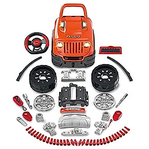 The Bubble Factory ATV Car Mechanic Engine Workshop Remote Control Car with Lights and Realistic Sound Effects - 3 Years+