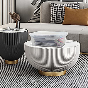 Nesmilers Clear Storage Boxs with Lids, 14 Quarts Latching Storage Totes Bins Set of 4