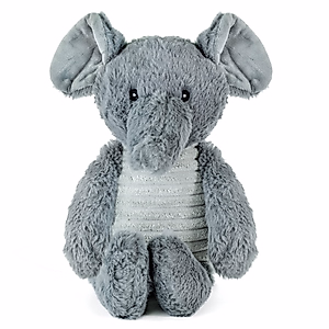 Giftable World Safari Pet Plush Toy with Squeaker (Bear, Rhino, Elephant)