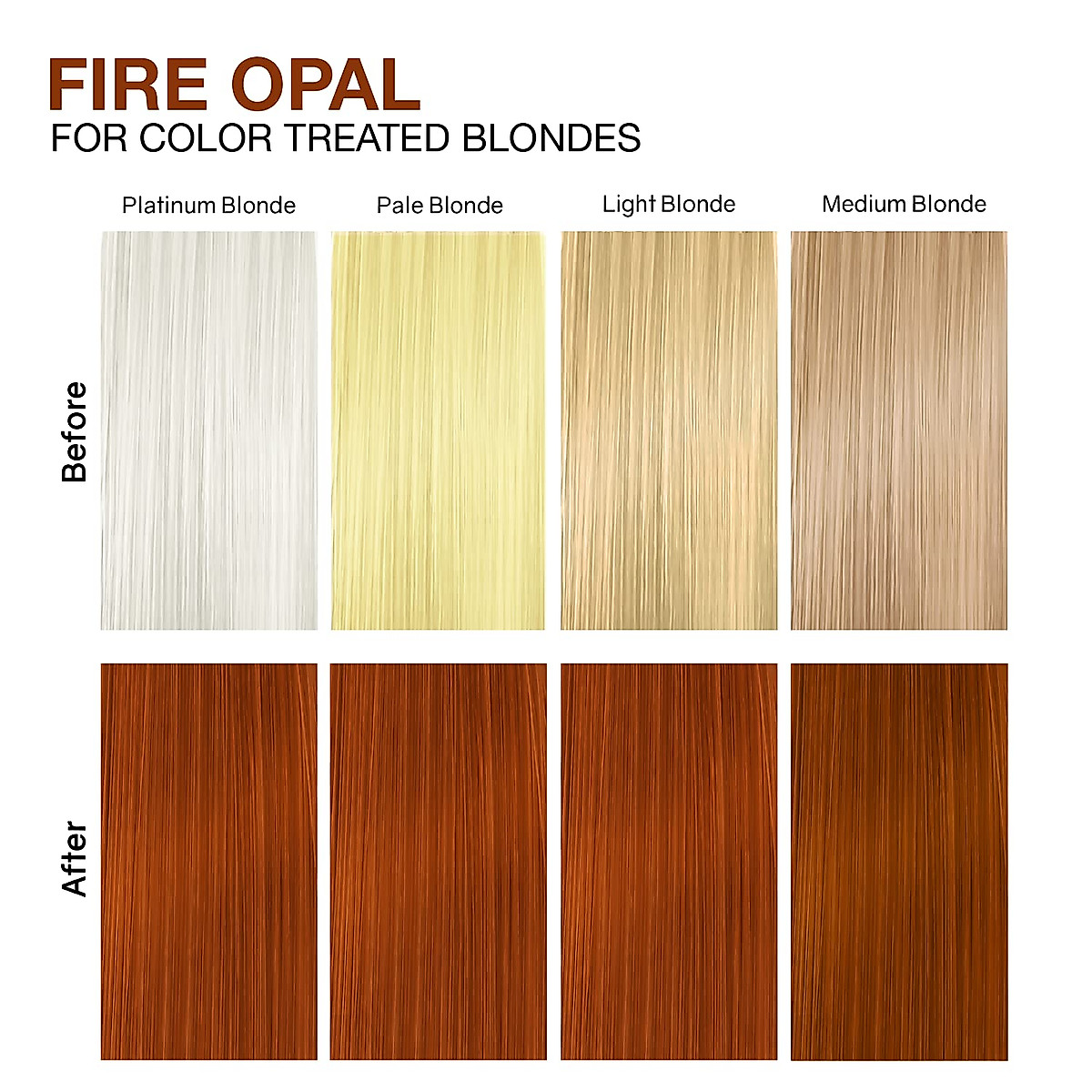 Celeb Luxury Gem Lites Colorwash, Professional Semi-Permanent Hair Color Depositing Shampoo, Fire Opal, 8.25 Fl Oz (Pack of 1)