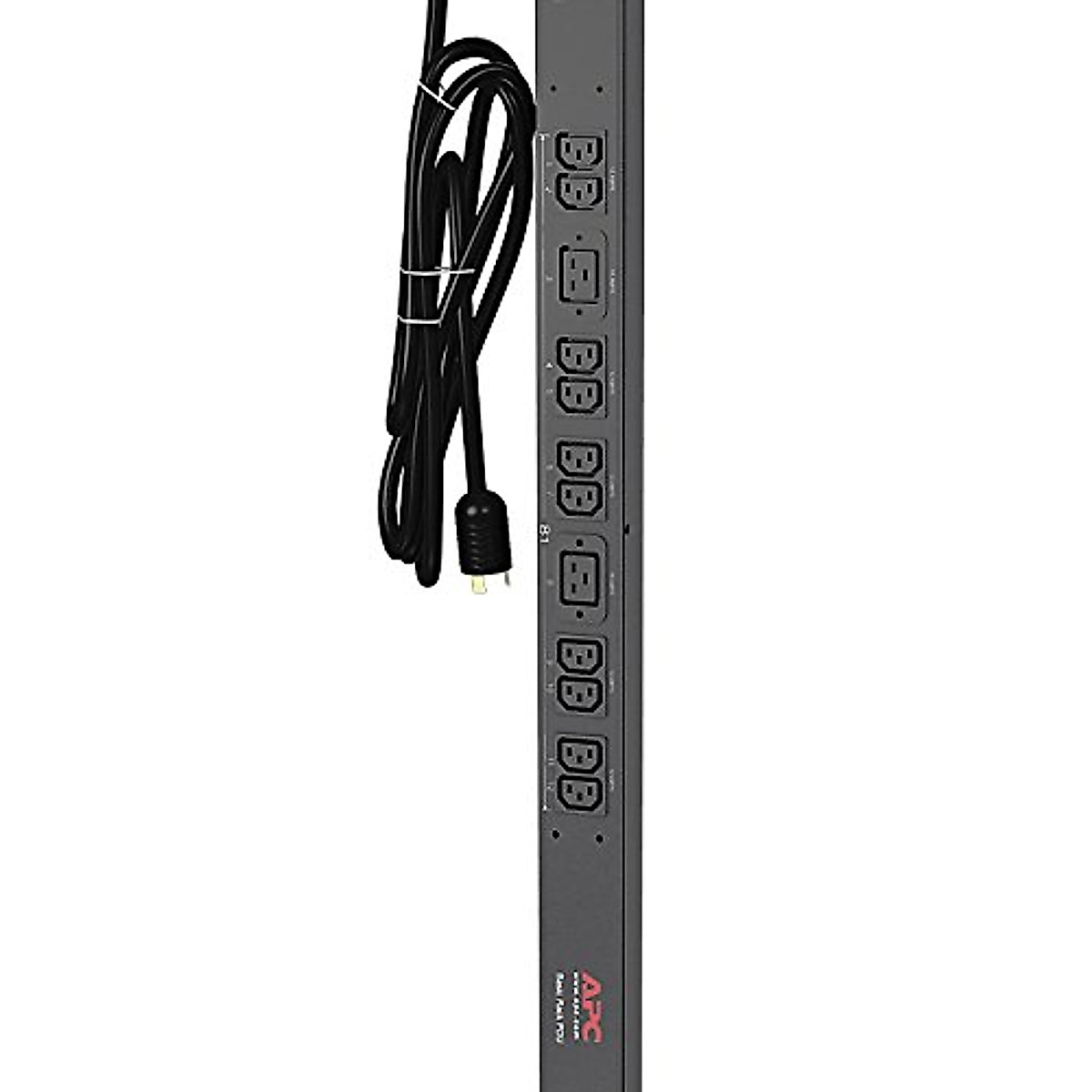 APC Rack Mount PDU, Basic 200V-240V/30A, (24) Outlets, 0U Vertical Rackmount (AP7541)