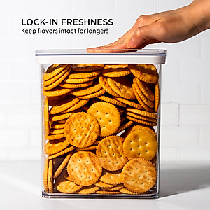 BINO | Food Storage Containers - 2.4L | THE SNAP+COLLECTION | Airtight Storage Containers with Lids | Kitchen & Pantry Organization | Kitchen Containers Airtight