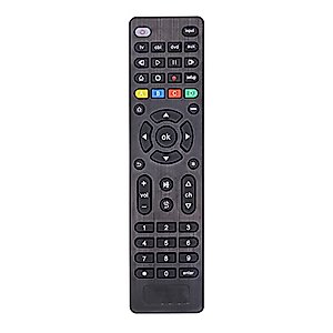Replaces Universal Remote Control for Samsung, Sharp, LG, Sony, Panasonic, Toshiba, Blu-ray/DVD Players, Streaming Media Players, Universal Remote for All TVs - Easy Setup