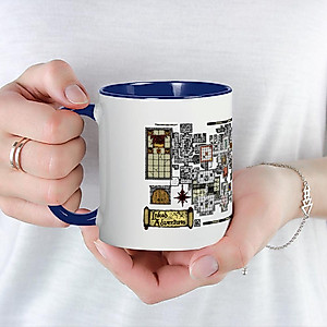 CafePress My Dice Mug Dungeon Map Ceramic Coffee Mug, Tea Cup 11 oz