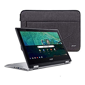 Acer Chromebook Spin 11 Convertible Laptop, Intel Celeron N3350, 11.6" HD Touch Display, 4GB DDR4, 32GB eMMC, 802.11ac WiFi, Wacom EMR Pen, CP311-1HN-C2DV