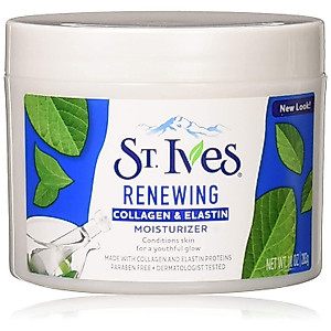 St. Ives Renewing Collagen & Elastin Moisturizer, 10 oz (Pack of 2)
