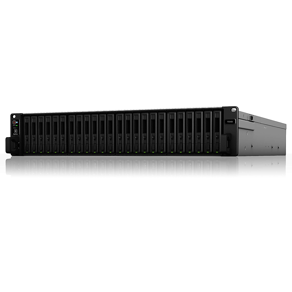 Synology 24 Bay NAS FlashStation FS3400 (Diskless), 24-Bay; 16GB DDR4