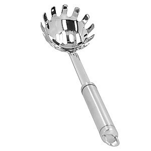 Stainless Steel Spaghetti Spoon Supplies Spoons Long Table Utensil Home Pasta Restaurant Utensil Pasta Forks