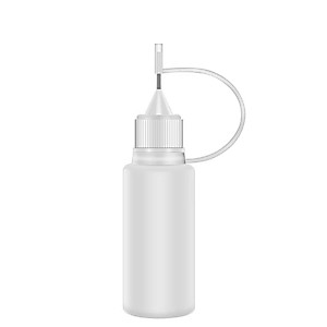 12 Pcs 10ml (0.3 oz) Squeezable Plastic Tip Applicator Bottle Dropper Bottles with Tip Caps Glue Bottle Applicator