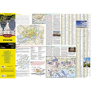 Montreal Map (National Geographic Destination City Map)