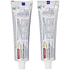 2 X Colgate Total Charcoal Toothpaste - 120 g x 2