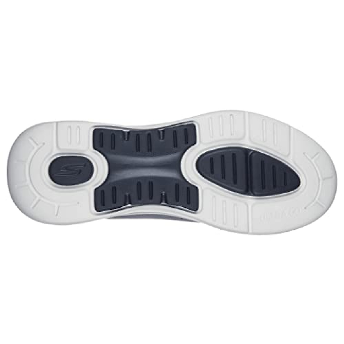 Skechers mens Go Walk Arch Fit - Idyllic Sneaker, Grey/Navy, 11 X-Wide US