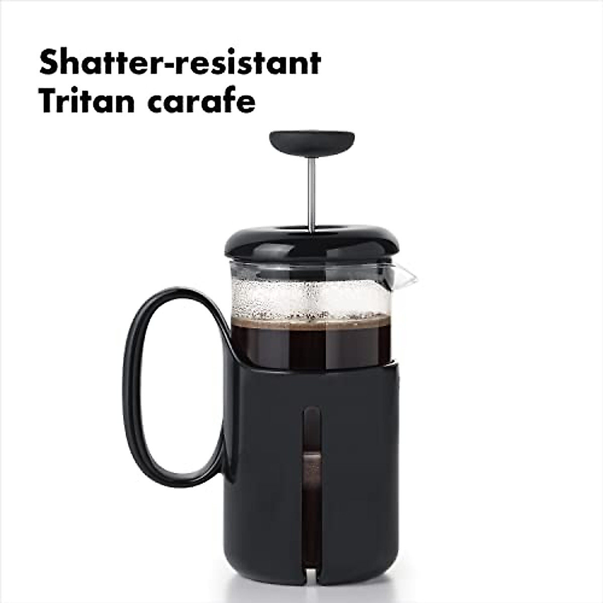 OXO BREW Venture Shatter-Resistant-Travel French Press – 8 Cup