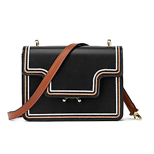 DEVPSISR Leather Adjustable Replacement Strap Shoulder Bag Cross Body Bag Purse Handbag For Women, 43-51 Inch（Brown）