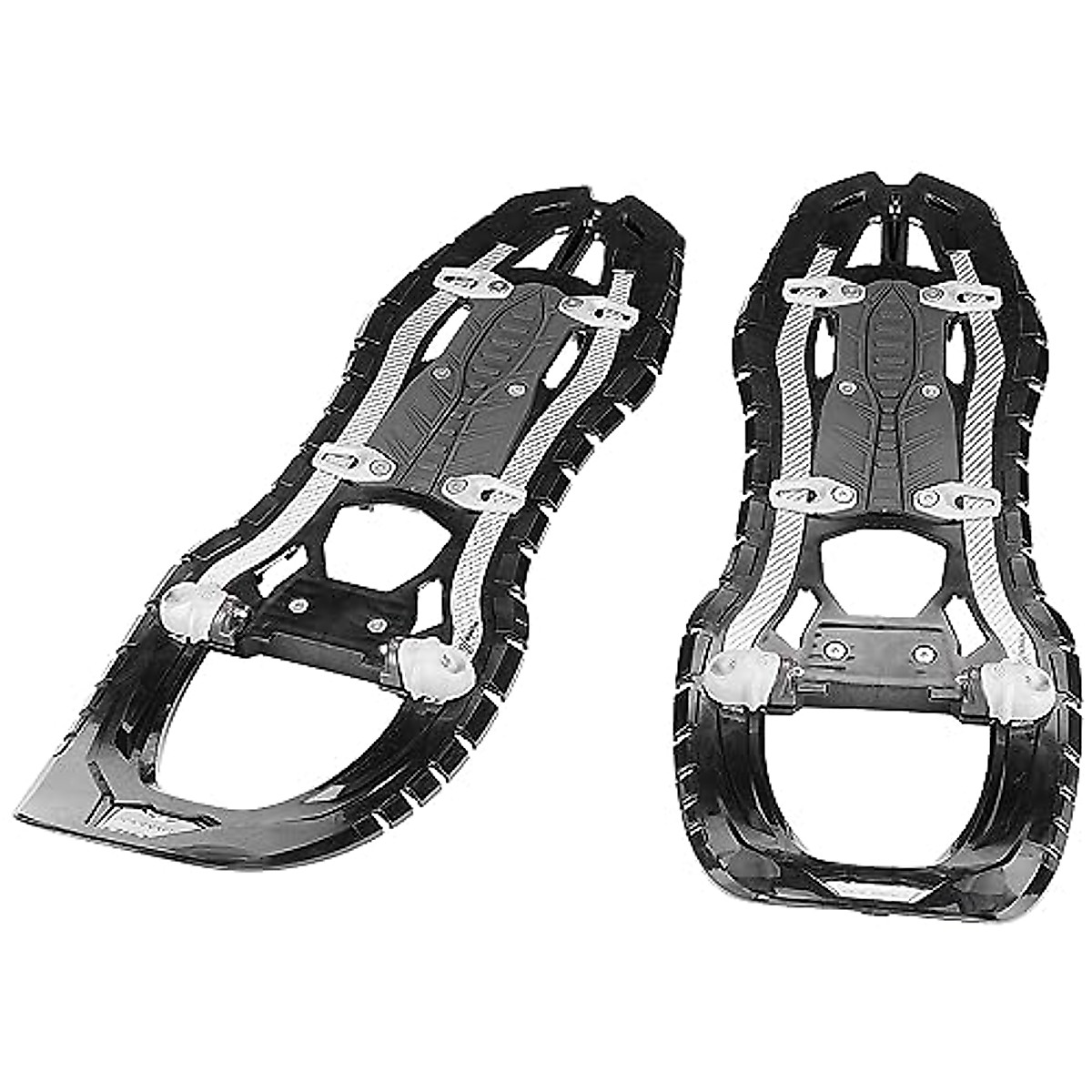 TSL Symbioz Hyperflex Step-in Snowshoes for Hiking and Snowshoeing - Titan Black - Small