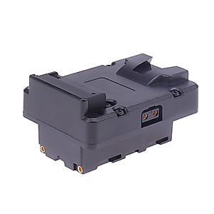 Fotga V-Lock Power Adapter Mount Plate V Mount Battery Plate + NP-F NP-F960 NP-F970 NP-F550 Dummy Battery,D-tap Output for Power Camera Monitor LED Light for Z Cam E2/F6/S6/F8 Video Camera Transmitter