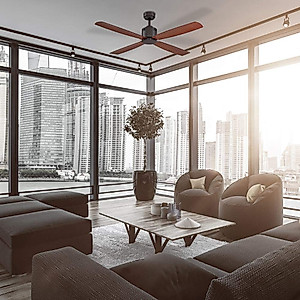 Kitteridge 52 in. Indoor Medium Wood Ceiling Fan