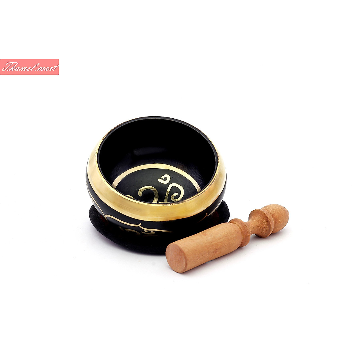 3.75" Tibetan OM Yoga Meditation Peace Singing Bowl