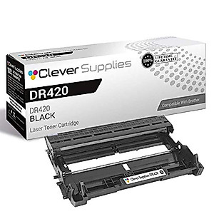 CS Compatible Drum Cartridge Replacement for Brother DR420 DR-420 Black MFC-7240 7860DW 7460DN 7365DN HL-2275DW 2132 2220 2242D 2230D 2280DW DCP-2240D 2270DW 7065DN Intellifax 2840 2940