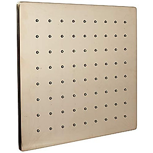 Delta Faucet 52159-CZ Single-Setting Metal Raincan Shower Head, 1.75 GPM Water Flow, Champagne Bronze