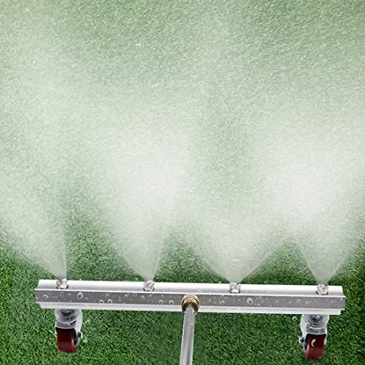 Twinkle Star 16 Inch Pressure Washer Undercarriage Cleaner, Under Car Water Broom with 16" Straight Extension Wand and 16" 45 Degree Curved Wand, 4000 PSI