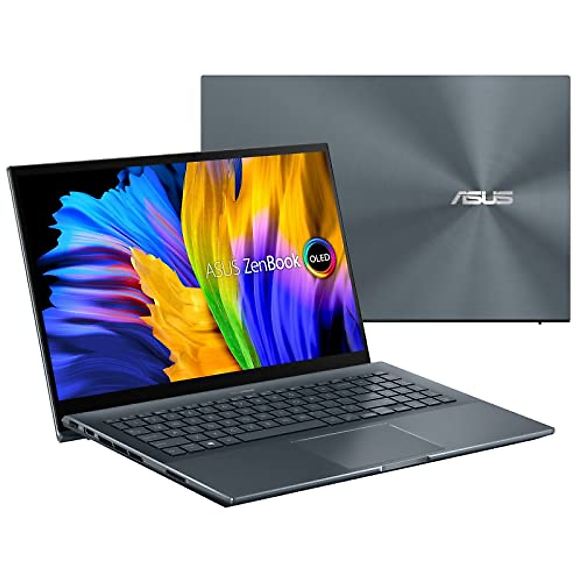 2022 ASUS ZenBook Pro 15 OLED UM535QE-XH91T (AMD Ryzen 9 5900HX, 16GB RAM, 1TB NVMe SSD, RTX 3050Ti 4GB, 15.6" FHD, Windows 11 Pro) Touchscreen Laptop
