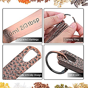 Measuring Cups and Spoons Set, Copper Measuring Cups and Spoons, Stainless Steel Measuring Cups and Spoons, 5 Measurer cups 6 Measure Spoons, Copper Measure Cups, Copper Measuring Spoons