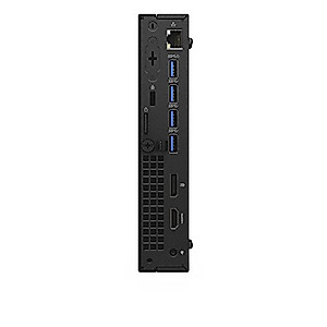 Dell OptiPlex 7050 Micro Form Factor Desktop Computer, Intel Core i7-7700T, 8GB DDR4, 128GB Solid State Drive, Windows 10 Pro (F9WXM)