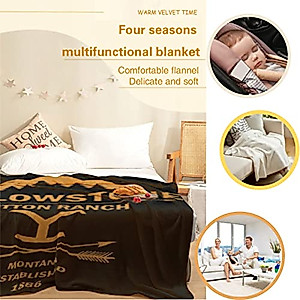 Ultra-Soft Micro Fleece Lightweight Throw Blanket Sofa Warm Flannel Blanket Watching Blanket for Couch, Sofa, Bed