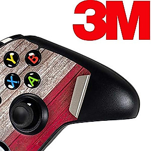 Skinit Decal Gaming Skin compatible with Xbox One Controller - Originally Designed Texas Flag Dark Wood Design