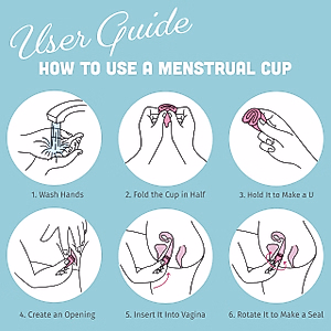 Dutchess Menstrual Cup - Reusable, Soft, Medical-Grade Silicone Period Cups - Easy to Clean Tampon and Pad Alternative, Pink & Purple, Small, Pack of 2