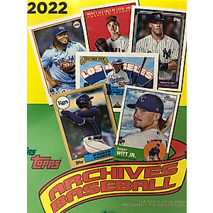 Topps 2022 Archives Baseball Blaster Box - 7 Packs Per Box