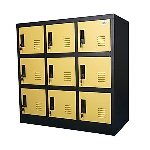 MECOLOR Metal Tool Cabinet Office or Workshop Heavy Duty Storage Locker Cabinet