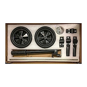 Offex Generator Wheel Kit Assembly for 4000W Generators - Black