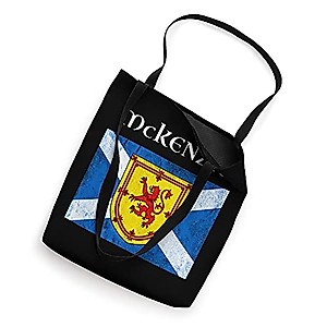 Mckenzie Clan Scottish Name Scotland Flag Tote Bag