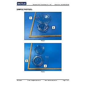 SjYsXm 2 Pack 10.63 inch Lazy Susan Organizer, Clear Lazy Susan Organizer Set for Cabinet, Rotating Lazy Susan Turntable Organizer Spice Rack Organizer for Kitchen Fridge Pantry Countertop Bathroom