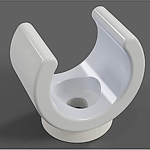 Noa Store 1/2 inches PEX Pipe Support Hangers 130 Pieces | U-Hook PEX Holder PVC Water Pipe Clamps Clips Socket | PEX-AL-PEX Talon Clamps Pipe Support