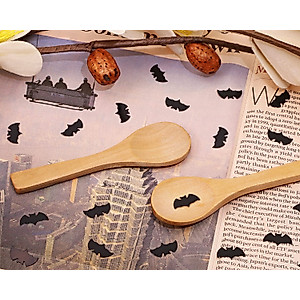 ONLYKXY 1200pcs Halloween Party Confetti Black Bat Confetti for Halloween Party Table Confetti and DIY(Bat)