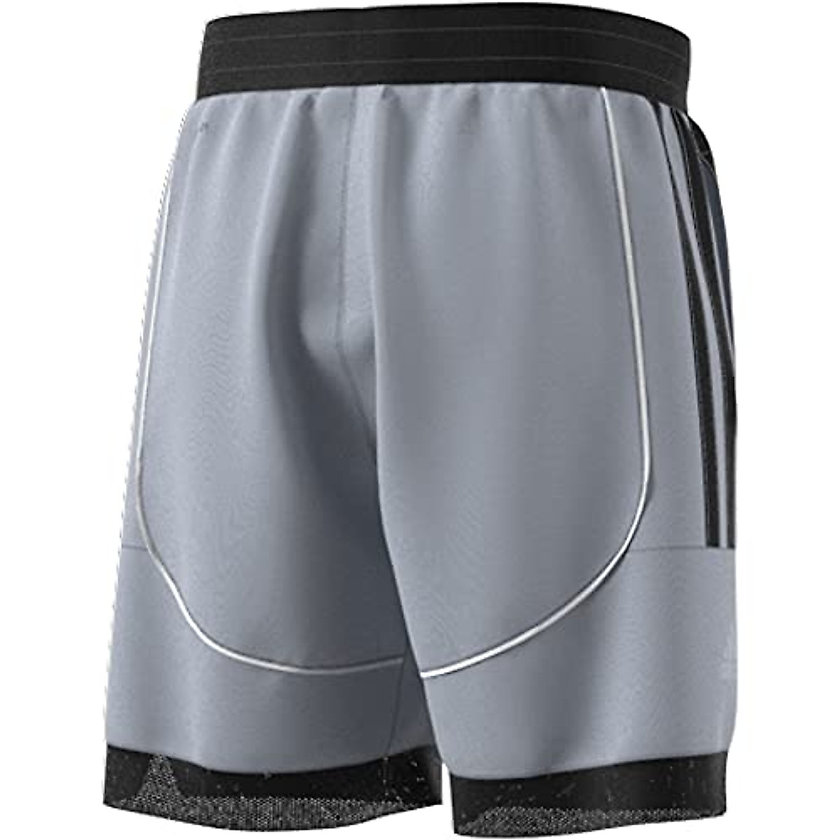 adidas Men's Creator 365 Shorts, Halo Silver, Small
