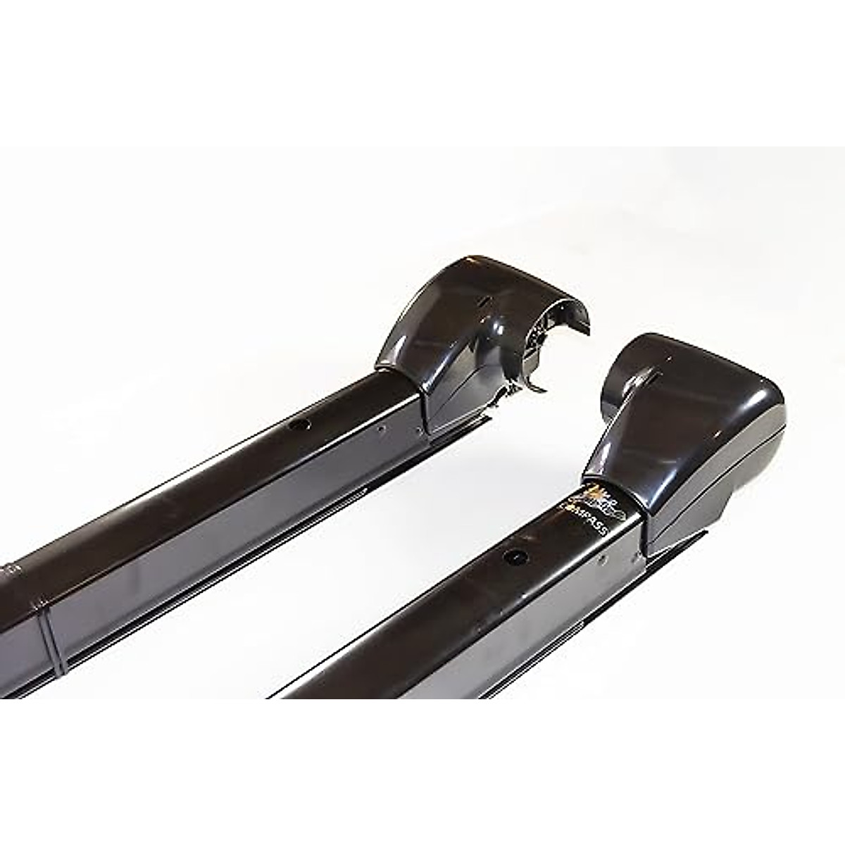 CAREFREE Compass 12V Electric Motorized RV Awning Arm Set – Automatic, Self-Leveling, Durable Aluminum, Motor Included – Replaces Longitude 12V Arms (Black)