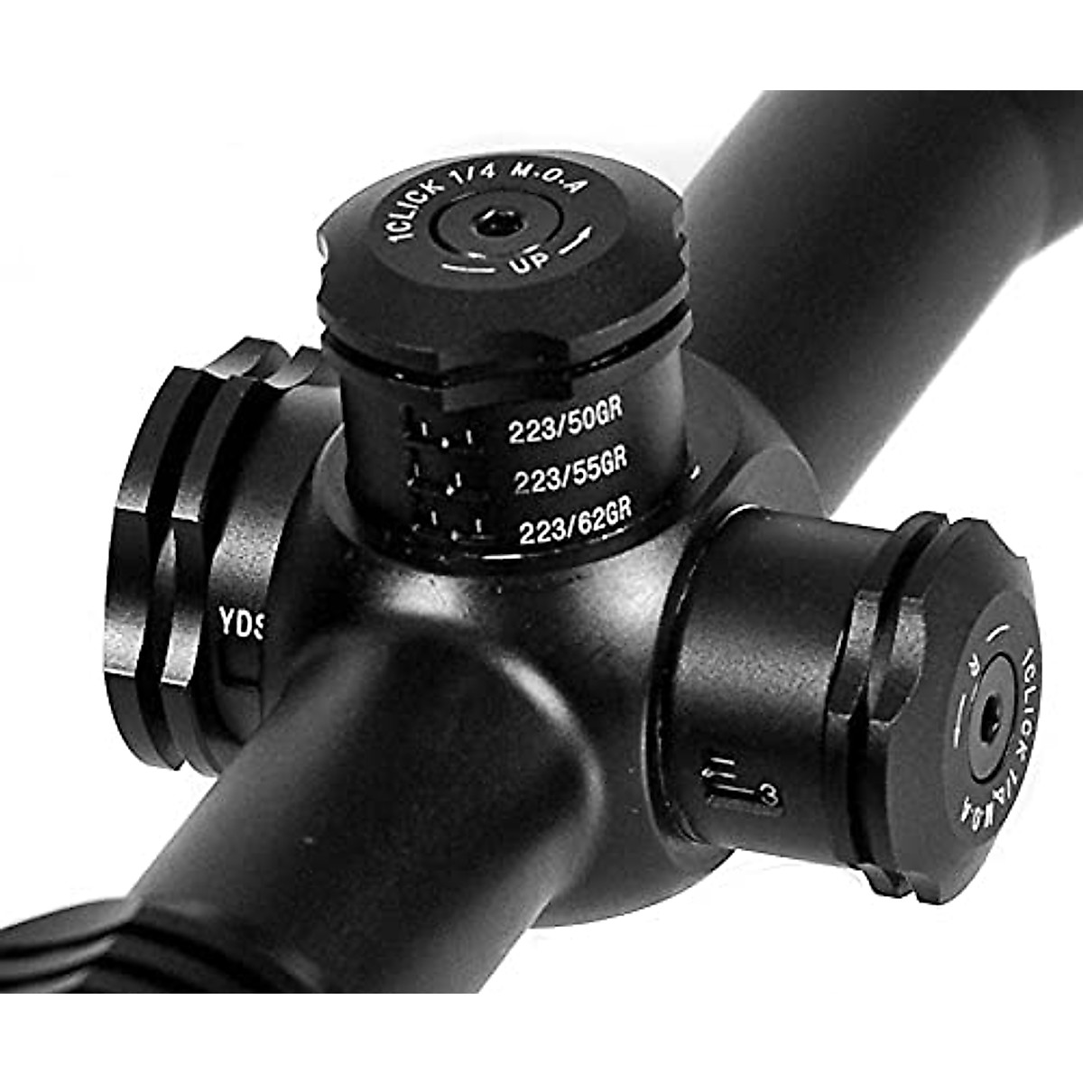 Barska 3-12x40mm .223 Rifle Scope – Illuminated 3G Reticle, BDC for 50/55/62 Grain, Waterproof & Fogproof, Fully-Multi Coated